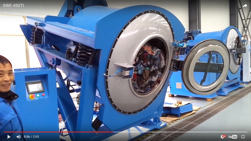 RAMCO’s SWE-450TI – Soft Mount Industrial Tilting Washer / Extractor ...