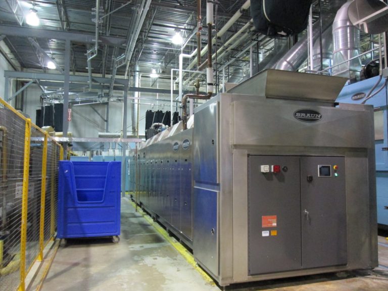 Braun Tunnel Washing Systems for Healthcare | Laundry Ledger