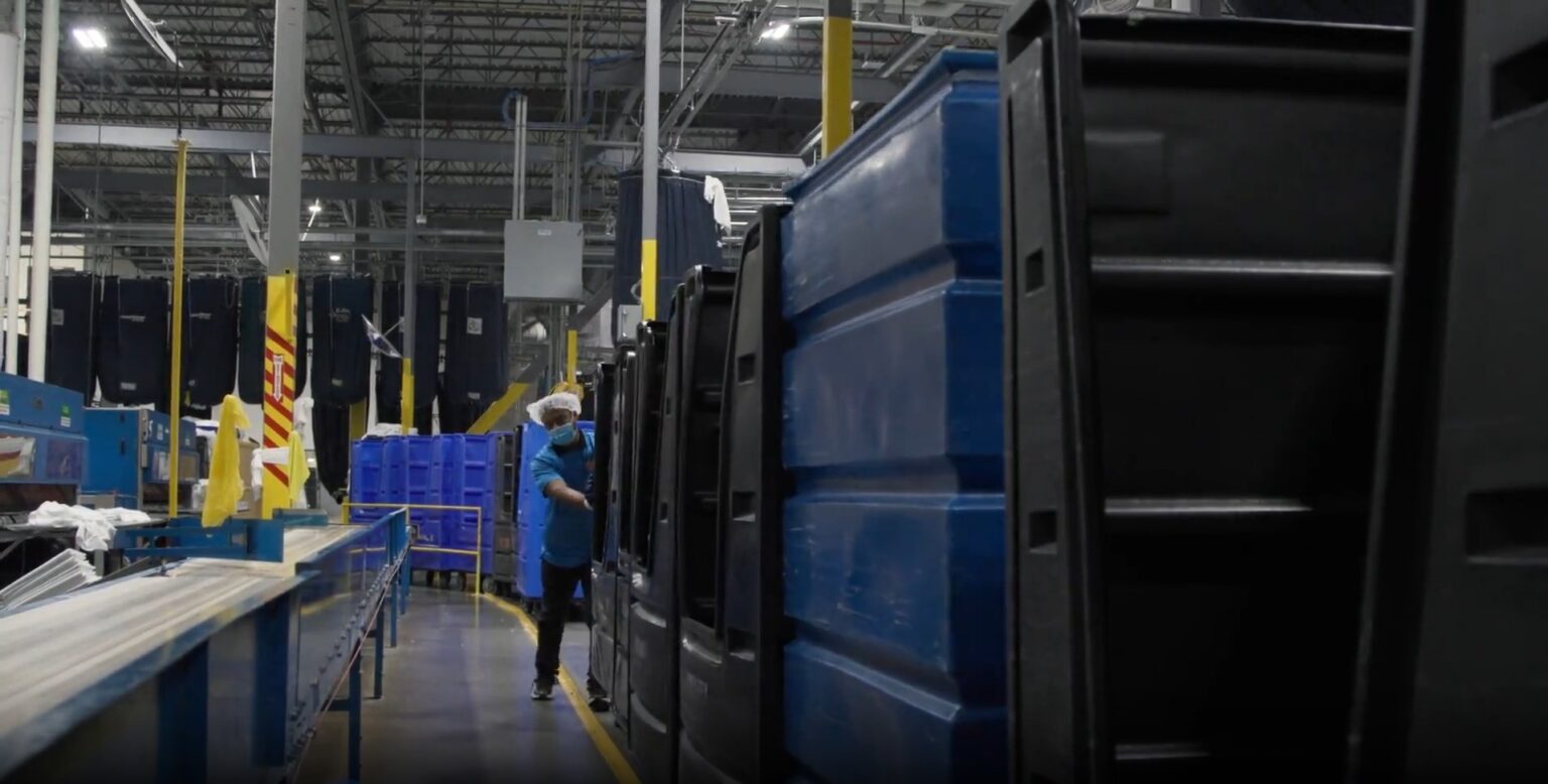 Meese Carts Working Hard at TMC Laundry – VIDEO | Laundry Ledger